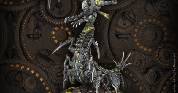 Cryx. Mortenebra, Numen of Necrogenesis. Warcaster.